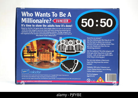 Who Wants To Be A Millionaire Board Game Junior Edition One Million ...