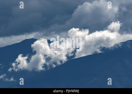 Morning mist over Canadian Rockies Stock Photo - Alamy