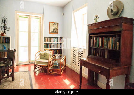 The office of Ernest Hemingway in house in Key West remains very much ...