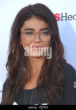 Sarah Hyland arrives at Stand Up To Cancer 2018 held at The Barker ...