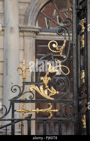 Entrance Gate at City Hall, Worcester; England; UK Stock Photo - Alamy