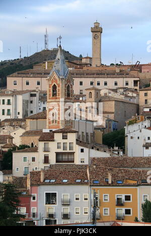 Historic urban center of Cuenca. Medieval history of Spain Stock Photo ...