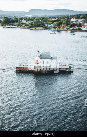 Norway, Oslo - Dyna fyr in the Oslo Fjord Stock Photo - Alamy