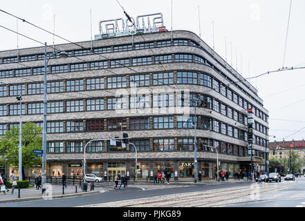 Wertheim department store in Wroclaw, 1930 Stock Photo - Alamy