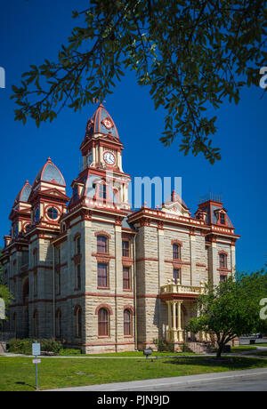 Buildings in Lockhart Texas Stock Photo - Alamy