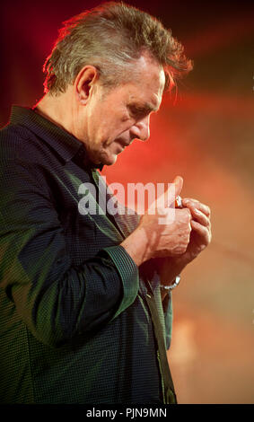 Dutch musician and singer Henny Vrienten performing at the Radio 1 ...