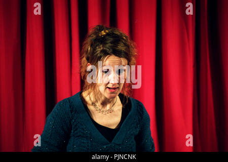 Hilde Rogge at the Ijsbreker vertellers Festival in Ghent (Belgium, 04 ...