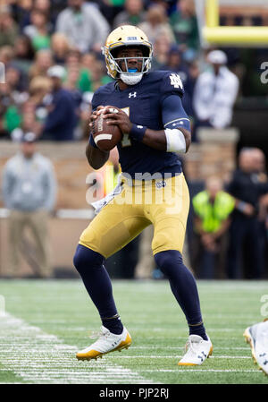 South Bend, Indiana, USA. 08th Mar, 2025. Notre Dame guard Matt Allocco ...