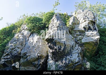 Pin Hole Cave and Dog Hole cave, Creswell Crags, Derbyshire ...