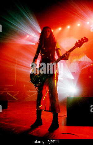 Last concert of the Belgian acid house band Lords Of Acid in the ...