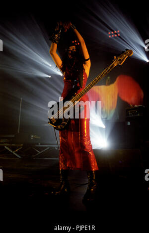 Last concert of the Belgian acid house band Lords Of Acid in the ...