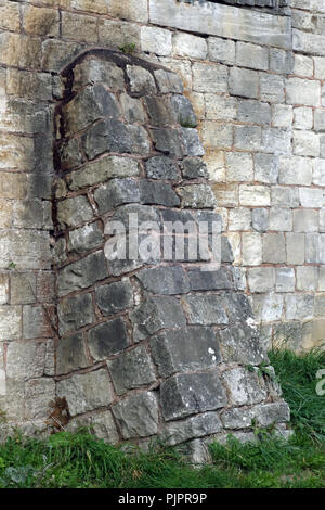 Buttress Support Wall on 17th Century Barn on the Sandbeck Park Estate ...