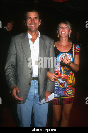 HOLLYWOOD, CA - SEPTEMBER 22: (L-R) Jami Schahn and actor Corin Nemec ...