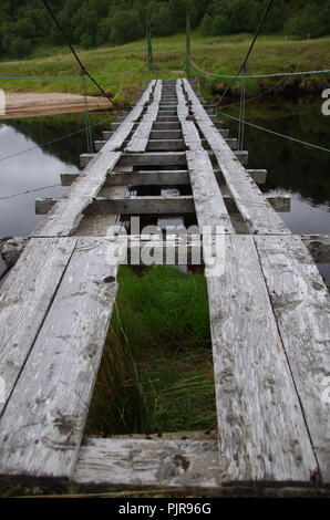 Abandoned dangerous Bridge Loch coire. John o' groats (Duncansby head ...