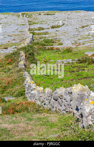 Fanore beach in Burren mountain with Galway bay in background, Fanore ...