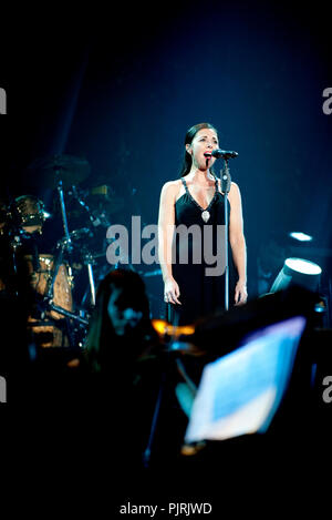 The Fine Fleur choir at the Night Of The Proms in Antwerp (Belgium, 09/11/2012 Stock Photo - Alamy