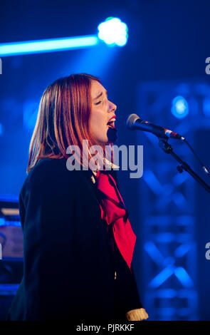 Concert of the Swedish singer Noonie Bao in the Amerikaans Theater ...