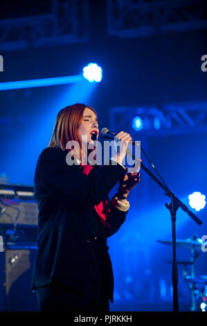 Concert of the Swedish singer Noonie Bao in the Amerikaans Theater ...