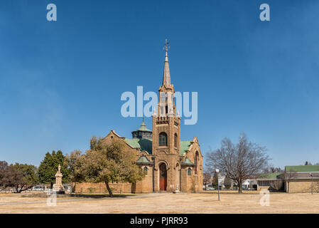 KROONSTAD. SOUTH AFRICA, JULY 30, 2018: The Sarel Cilliers, monument in ...