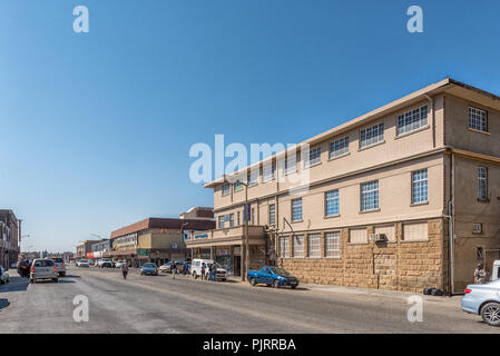 KROONSTAD. SOUTH AFRICA, JULY 30, 2018: The Sarel Cilliers, monument in ...