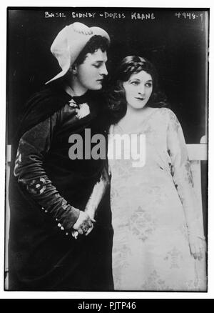 Basil Sidney, Doris Keane Stock Photo - Alamy