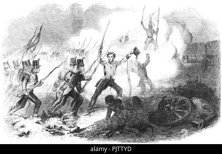 Battle anglo-persian war Stock Photo - Alamy