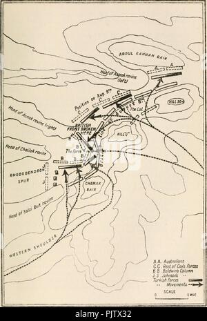 Battle of Sari Bair, second phase Stock Photo - Alamy