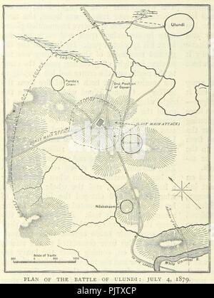 Battle of Ulundi map Stock Photo - Alamy