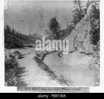Bear River, Dam and Ditch, Placer County Stock Photo - Alamy