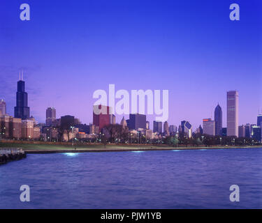 1991 HISTORICAL CHICAGO HARBOR CHICAGO WATERFRONT LAKE MICHIGAN ...