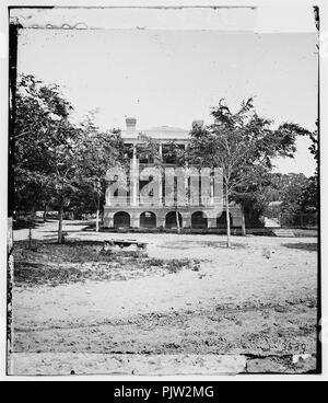 Beaufort, South Carolina. Robert Barnwell Rhett's residence, Civil War ...