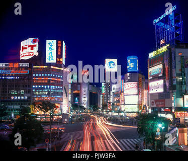 NEON SIGNS SHIBUYA KU TOKYO JAPAN Stock Photo - Alamy