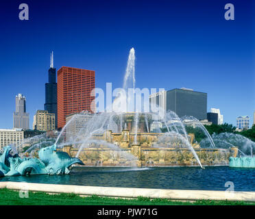 1992 HISTORICAL WATER FOUNTAIN DOWNTOWN SKYLINE SAINT JOHNS RIVER ...