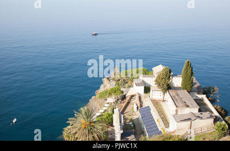 Cemetery in Manarola Stock Photo - Alamy