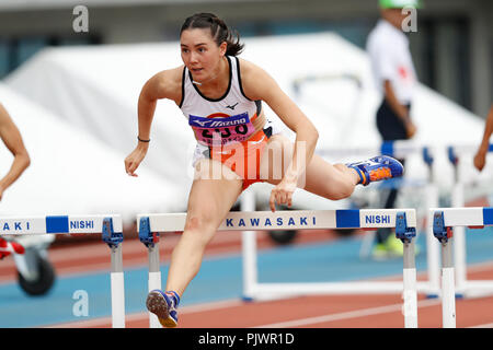 Todoroki Stadium, Kanagawa, Japan. 6th Sep, 2018. Yuna Iwata ...