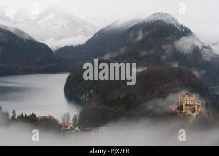 Hohenschwangau castle (Schloss Hohenschwangau) - based - Bavaria ...