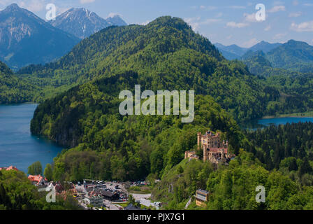 Hohenschwangau castle (Schloss Hohenschwangau) - based - Bavaria ...
