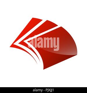 Color illustration of an open book, simple drawing Stock Vector Image ...
