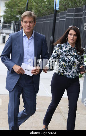 Dr. Oz wife Lisa US Tennis Open 9/8/18 Photo By John Barrett/PHOTOlink ...