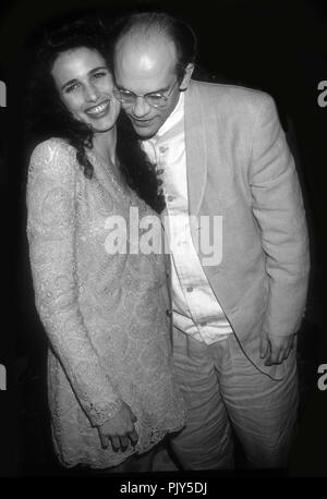 Andi McDowell John Malkovich in 1991Photo by Adam Scull/PHOTOlink ...