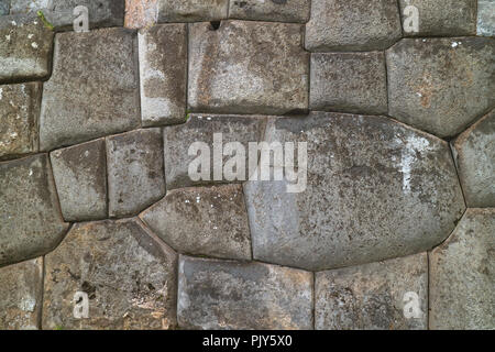 Amazing Inca Stone Masonry Wall in the Historic Center of Cuzco, Peru ...