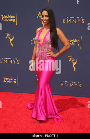 LOS ANGELES - SEPTEMBER 9: Chloe Arnold attends the 2018 Creative Arts ...