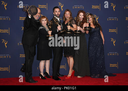 Louie Zakarian, left, Amy Tagliamonti, Jason Milani, Rachel Pagani ...