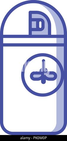 Mosquito Repellent Aerosol Bottle Icon Stock Vector Image & Art - Alamy