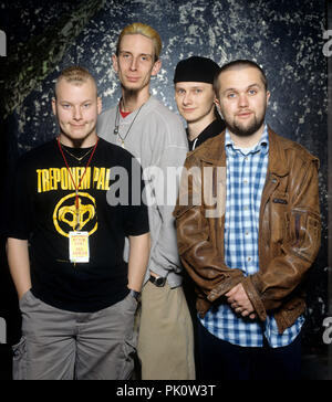 Clawfinger (mit Sänger Zak Tell) on 06.04.1995 in München / Munich ...