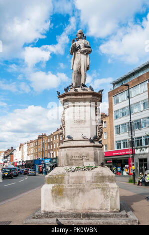 Statue to Richard Cobden, Camden, London, UK Stock Photo - Alamy