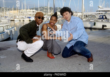 Culture Beat (l-r): Jay Supreme, Fryderyk Gabowicz on 20.02.1995 ...