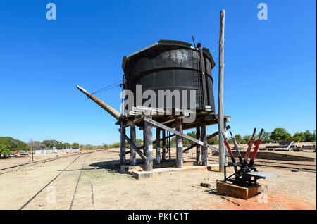 View of Almaden railway station, where the Savannahlander stops ...