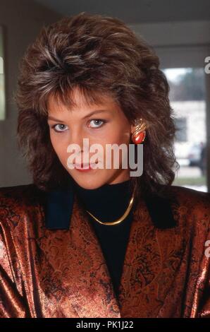 C. C. Catch, niederländische Eurodisco Sängerin, beim Fotoshooting in ...