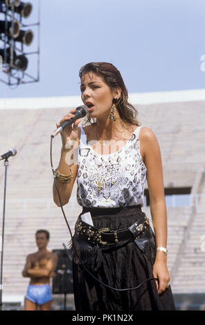 Sandra Lauer on 09.09.1986 in Izmir. | usage worldwide Stock Photo - Alamy